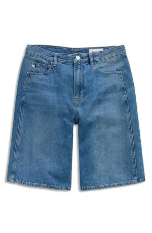Ag Thalia Denim Bermuda Shorts