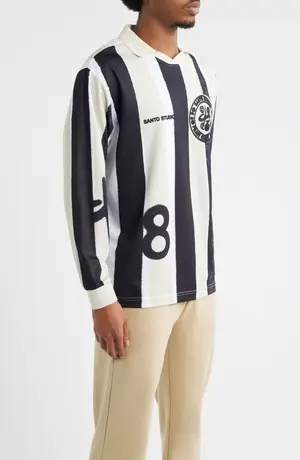 SANTO STUDIO Team Long Sleeve Club Jersey - Black