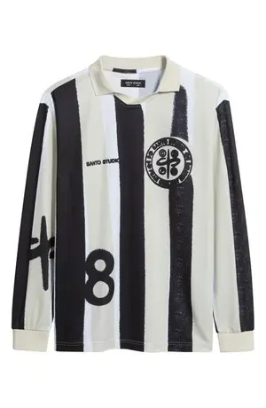 SANTO STUDIO Team Long Sleeve Club Jersey - Black
