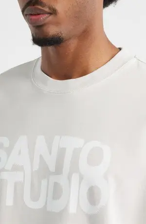SANTO STUDIO Fullprint Drappo Graphic T-shirt