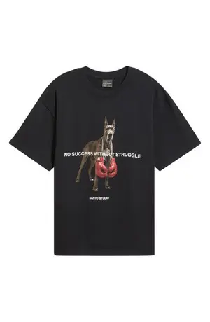 SANTO STUDIO Success Drappo Graphic T-shirt