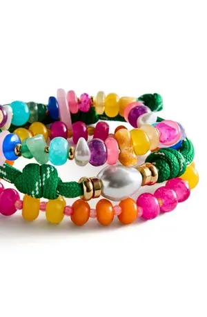 Baublebar Set Of 3 Assorted Bracelets - Rainbow