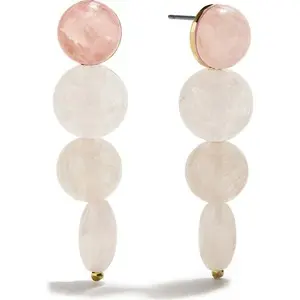 Baublebar Fatima Drop Earrings Pink