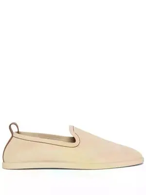 Loro Piana Contrast Stitching Shoes For Men