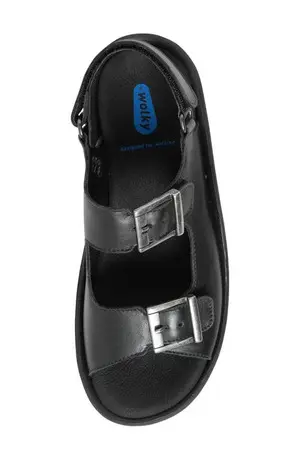 WOLKY Fortune Platform Slingback Sandal - Black