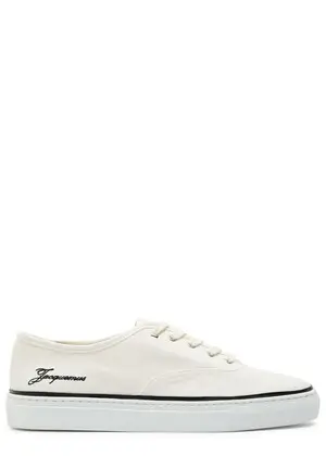 Jacquemus Les Fefe Logo-Embroidered Sneakers Off White