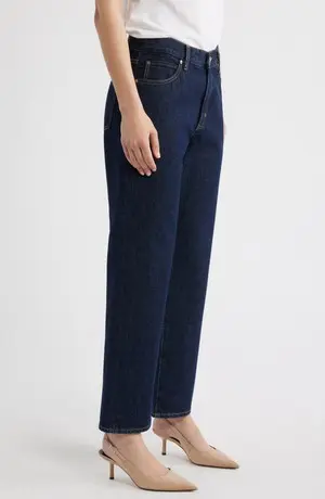 FRAME The Hang Long Straight-leg Jeans - Rinse