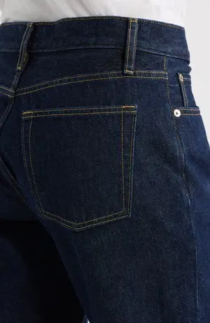 FRAME The Hang Long Straight-leg Jeans - Rinse