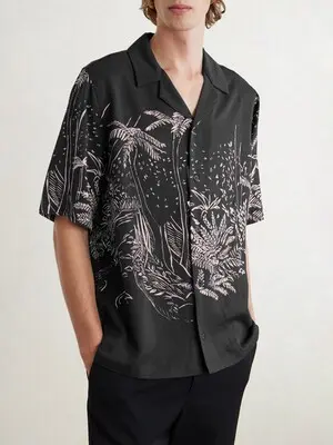 MANAAKI Waihi Tapu Printed Lyocell Shirt
