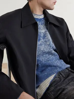 NEIGHBORHOOD Cotton Knit Sweater - Blue