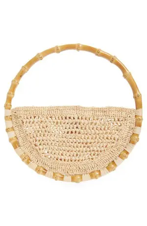 L’ALINGI Bamboo Eternity Raffia Bag
