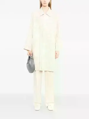 KINYAN LAM Patterned Collared Coat