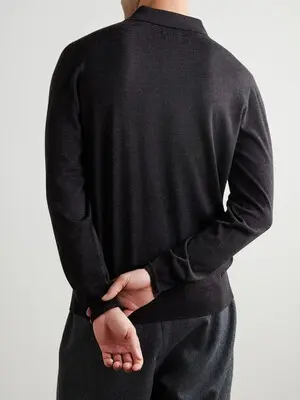 Hartford Merino Wool Polo Shirt