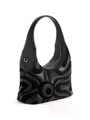 Emilio Pucci Marmo Embossed Leather Bag