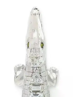 BIBI VAN DER VELDEN Alligator Diamond Earring