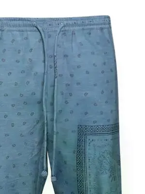 BAZISZT Bandana-print Trousers