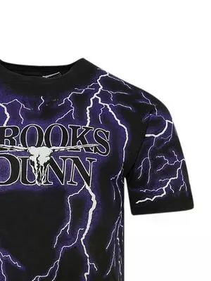 EARTHLING VIP Lightning Print T-shirt - Black