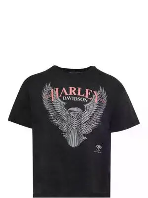 EARTHLING VIP Harley Davidson T-shirt - Black