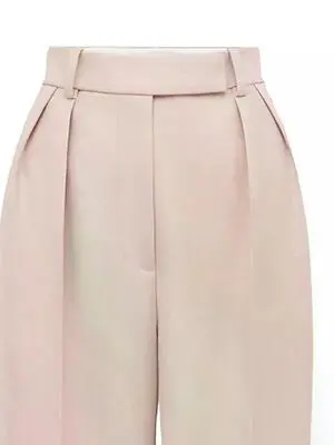 Alex Perry Pleated Trousers - Neutrals