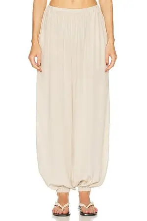 EAVES X Jasmine Tookes Kai Balloon Pant - Stone