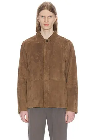 THE ROW Ulrich Suede Jacket