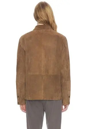 THE ROW Ulrich Suede Jacket