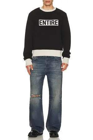 ENTIRE STUDIOS Contro Crew Sweatshirt - Skunk