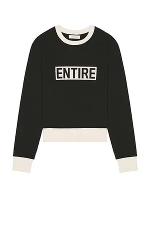 ENTIRE STUDIOS Contro Crew Sweatshirt - Skunk