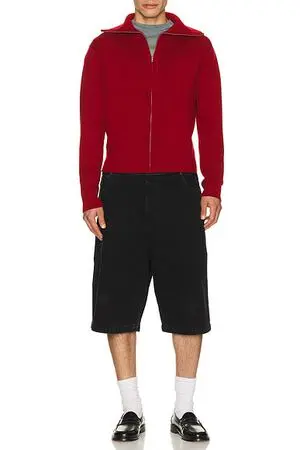 ENTIRE STUDIOS Zip Up Knit Jacket