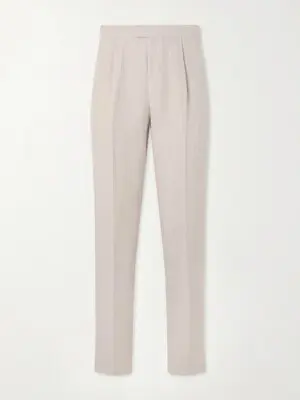 FAVOURBROOK Cooper Slim-fit Linen Trousers