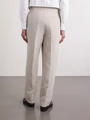 FAVOURBROOK Cooper Slim-fit Linen Trousers
