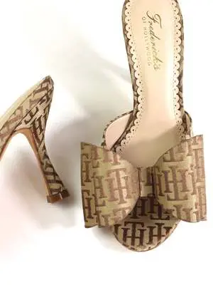 Frederick's Of Hollywood Nana Open-toe Mule