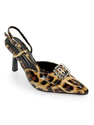 Frederick's Of Hollywood Pointed-toe Slingback Heels