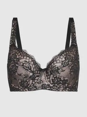 Frederick's Of Hollywood Voluptuous Full Figure Push Up Bra Black