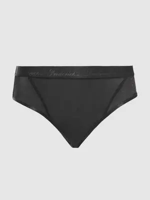 Frederick's Of Hollywood Pia Mesh Hipster - Black