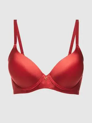 Frederick's Of Hollywood Lexi Push Up Plunge T-shirt Bra - Samba