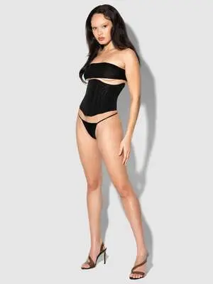 Frederick's Of Hollywood Iman Waist Trainer By