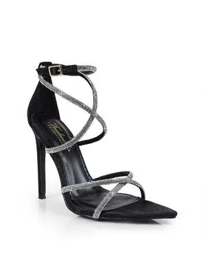 Frederick's Of Hollywood Laurent Rhinestone Heels