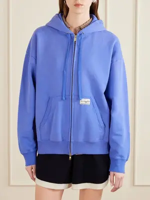 Aimé Leon Dore Appliquéd Cotton-jersey Hoodie
