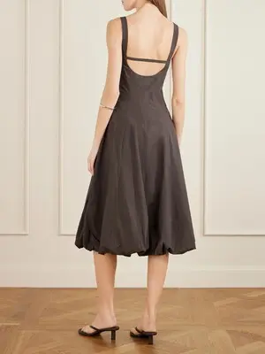 Proenza Schouler White Label Ella Cotton-poplin Midi Dress