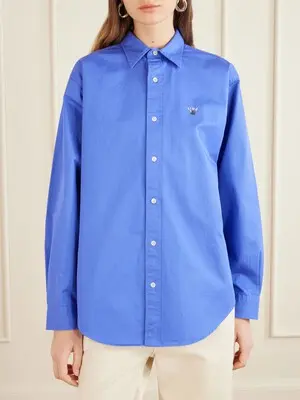 Aimé Leon Dore Logo-embroidered Oversized Shirt