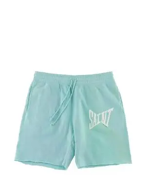 SAINT MXXXXXX Drawstring Raw-hem Shorts