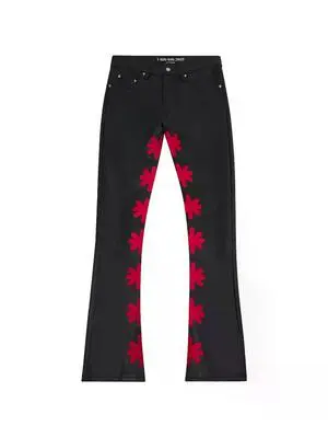 LOSTSHDWS Og Wax Leather Bootcut Trousers