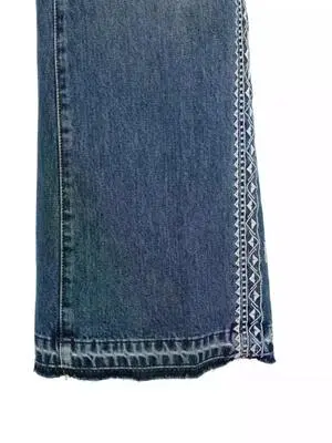 Ba&sh Vivy Embroidered Jeans