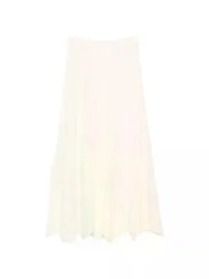 Ba&sh Serta Openwork Midi Skirt