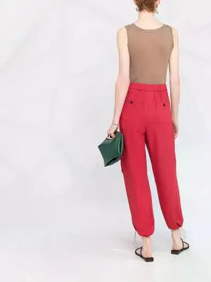 Fabiana Filippi Elasticated Cropped Trousers