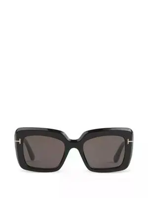 TOM FORD Rectangle-shape Sunglasses - Black