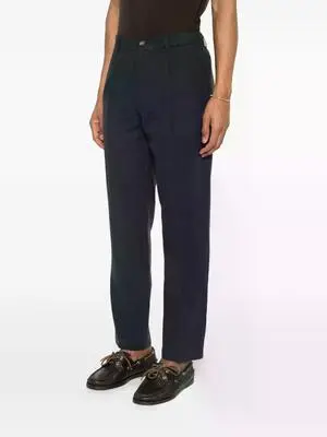 Herno Pleated Trousers - Blue