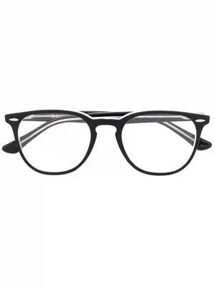 Ray-ban Square-frame Glasses - Black