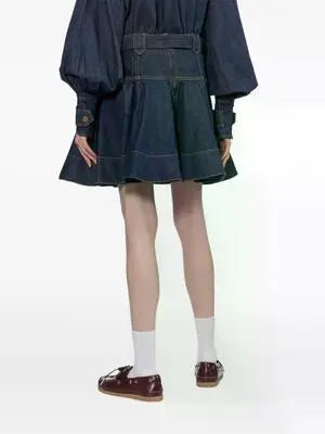 Zimmermann Denim Mini Skirt